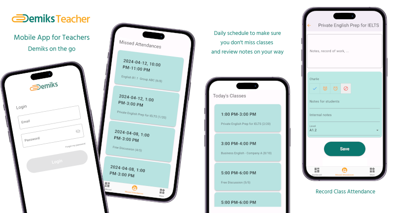 Demiks Teacher App